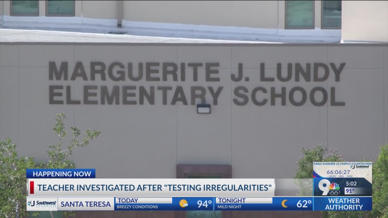 Accused EPISD teacher of alleged ‘testing irregularities’ – KTSM 9 News