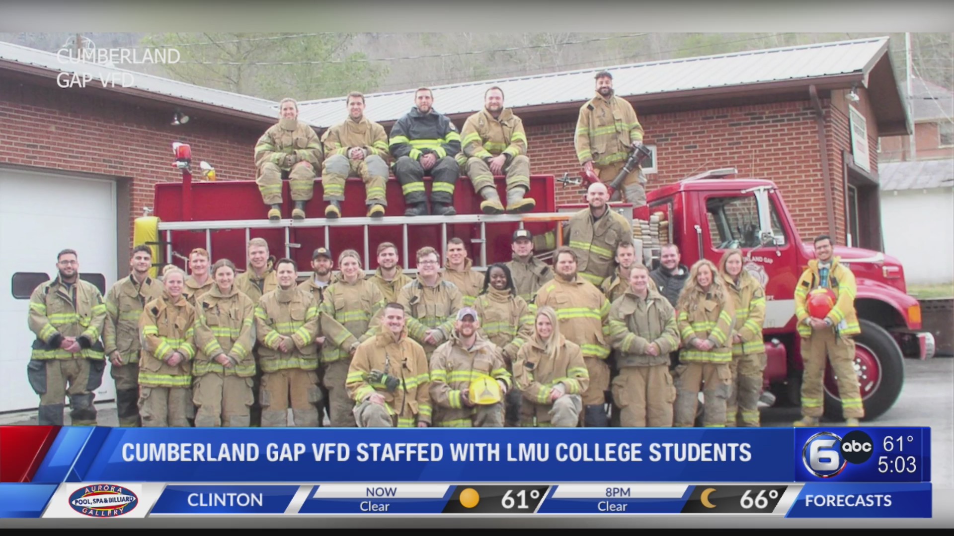 LMU students trade lab coats for fire-resistant suits with Cumberland ...