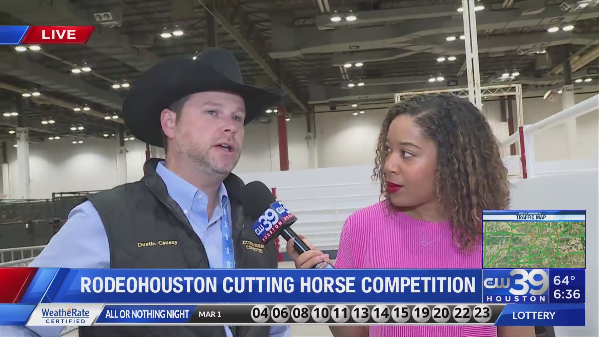 RODEOHOUSTON cutting horse competition underway at NRG stadium | CW39 ...