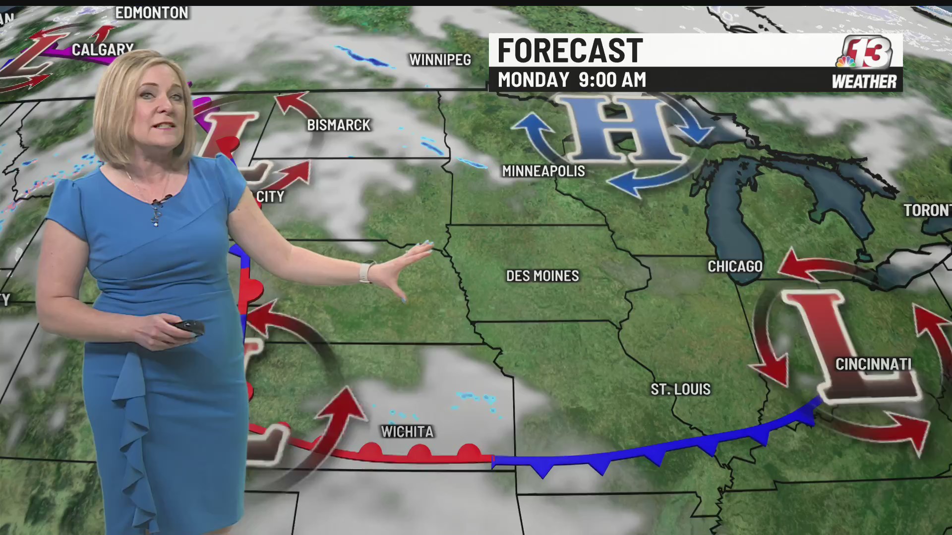 Early Monday Morning Weather Forecast – who13.com