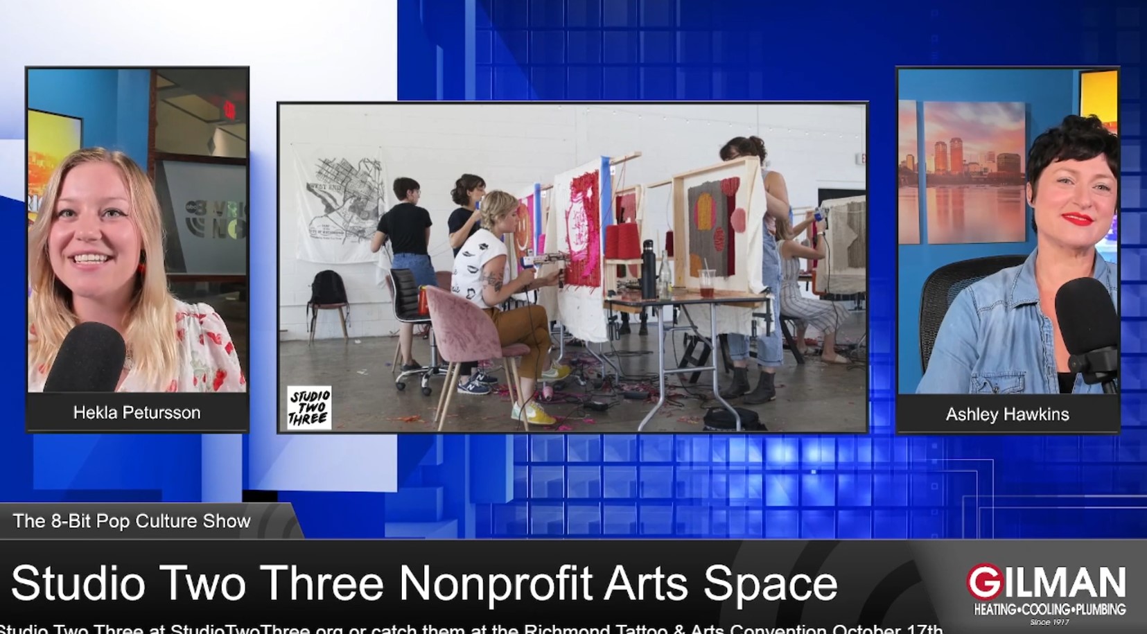 The 8-Bit Show: Ashley Hawkins with Studio Two Three – WRIC ABC 8News