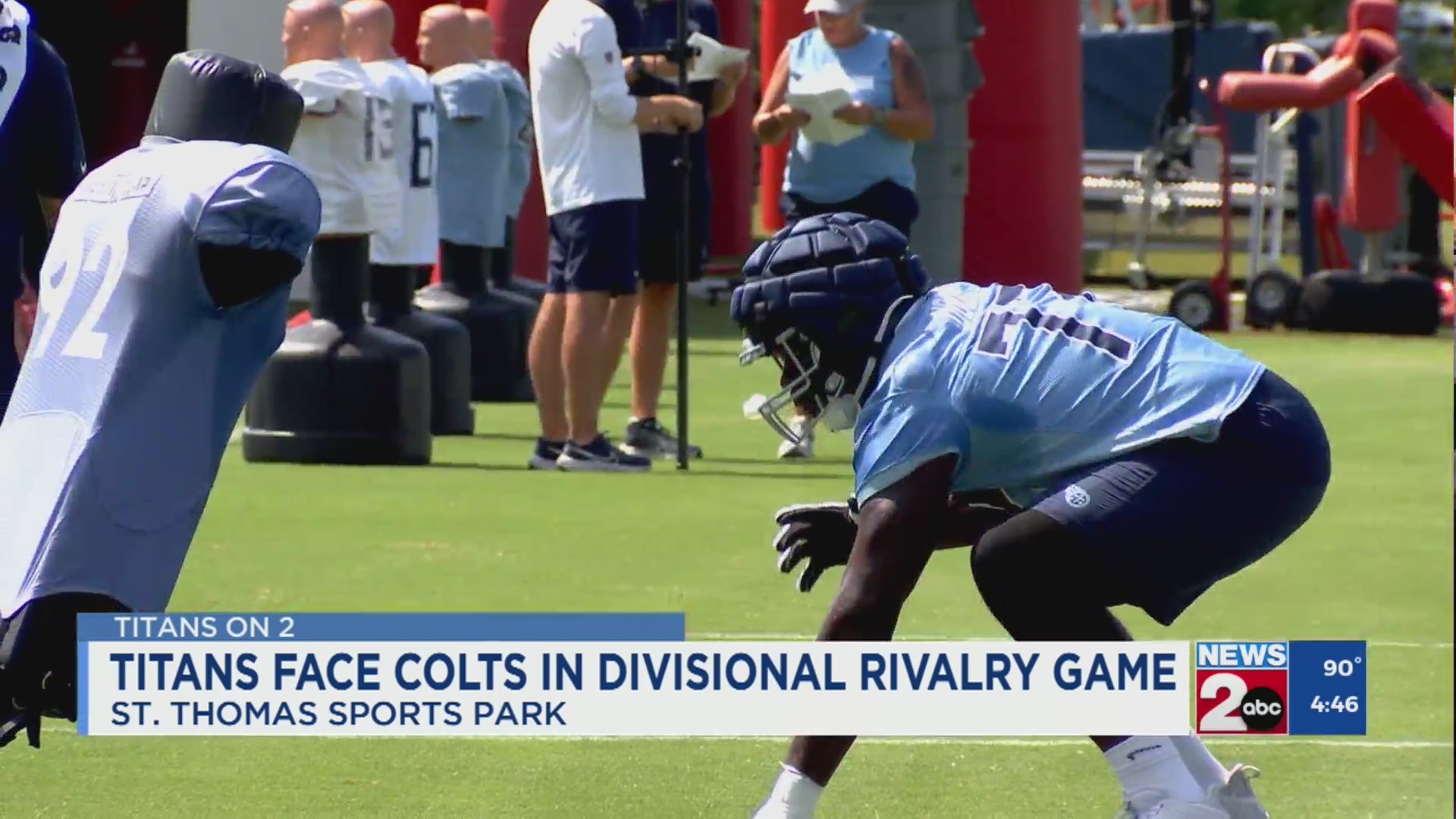 Titans face Colts in divisional rivalry game – WKRN News 2