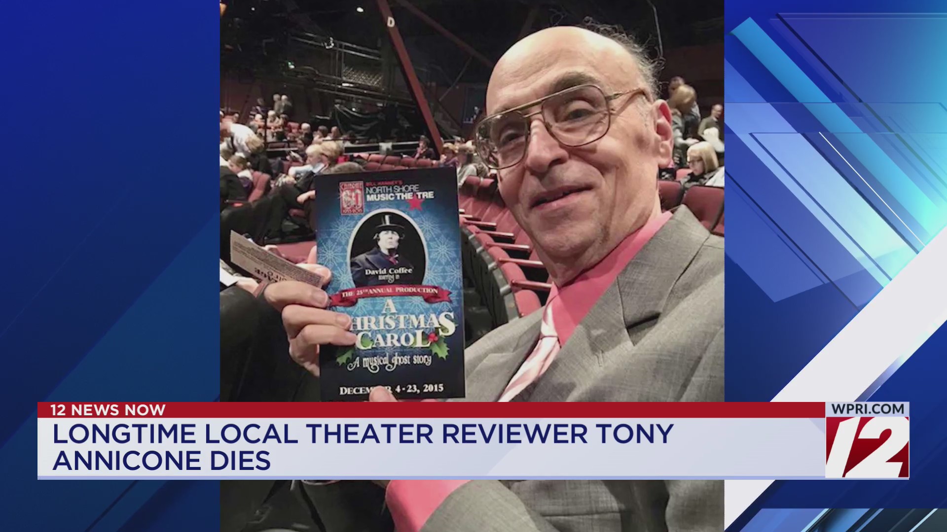 RI theater community mourns loss of Tony Annicone – WPRI.com