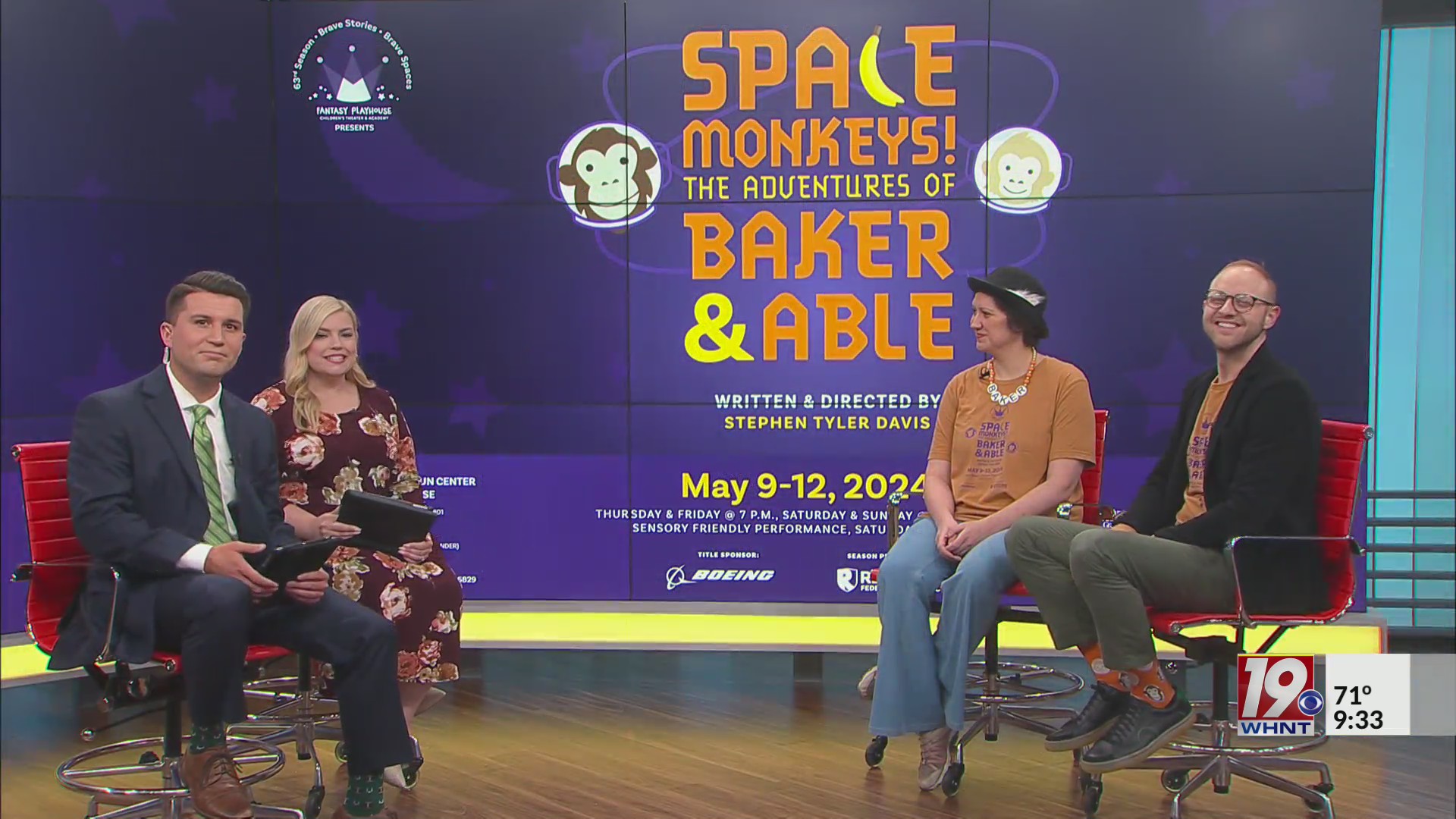 Space Monkeys! The Adventures of Baker & Able | May 10, 2024 | News 19 ...