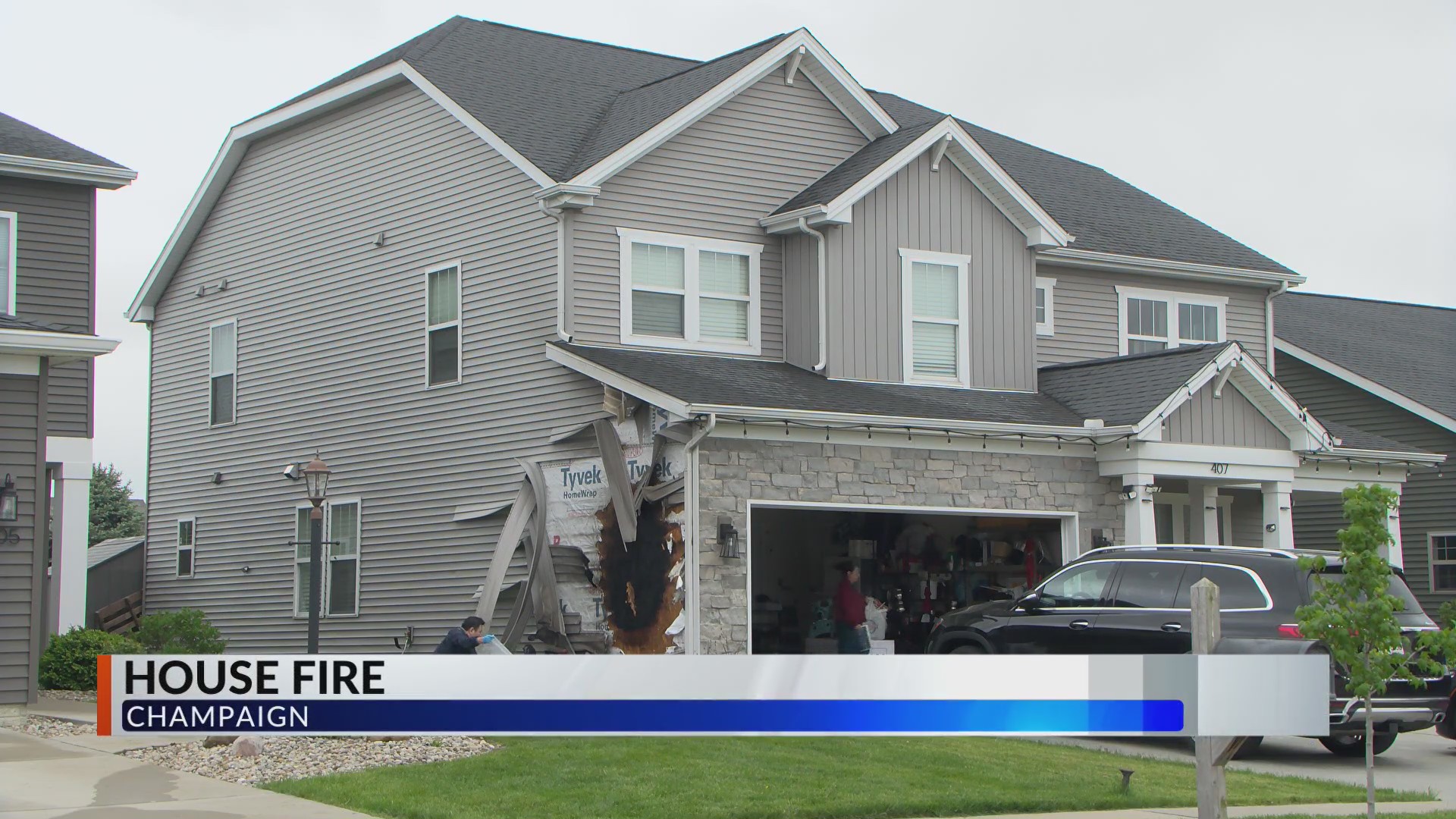 Champaign firefighters put out small house fire Monday morning – WCIA.com