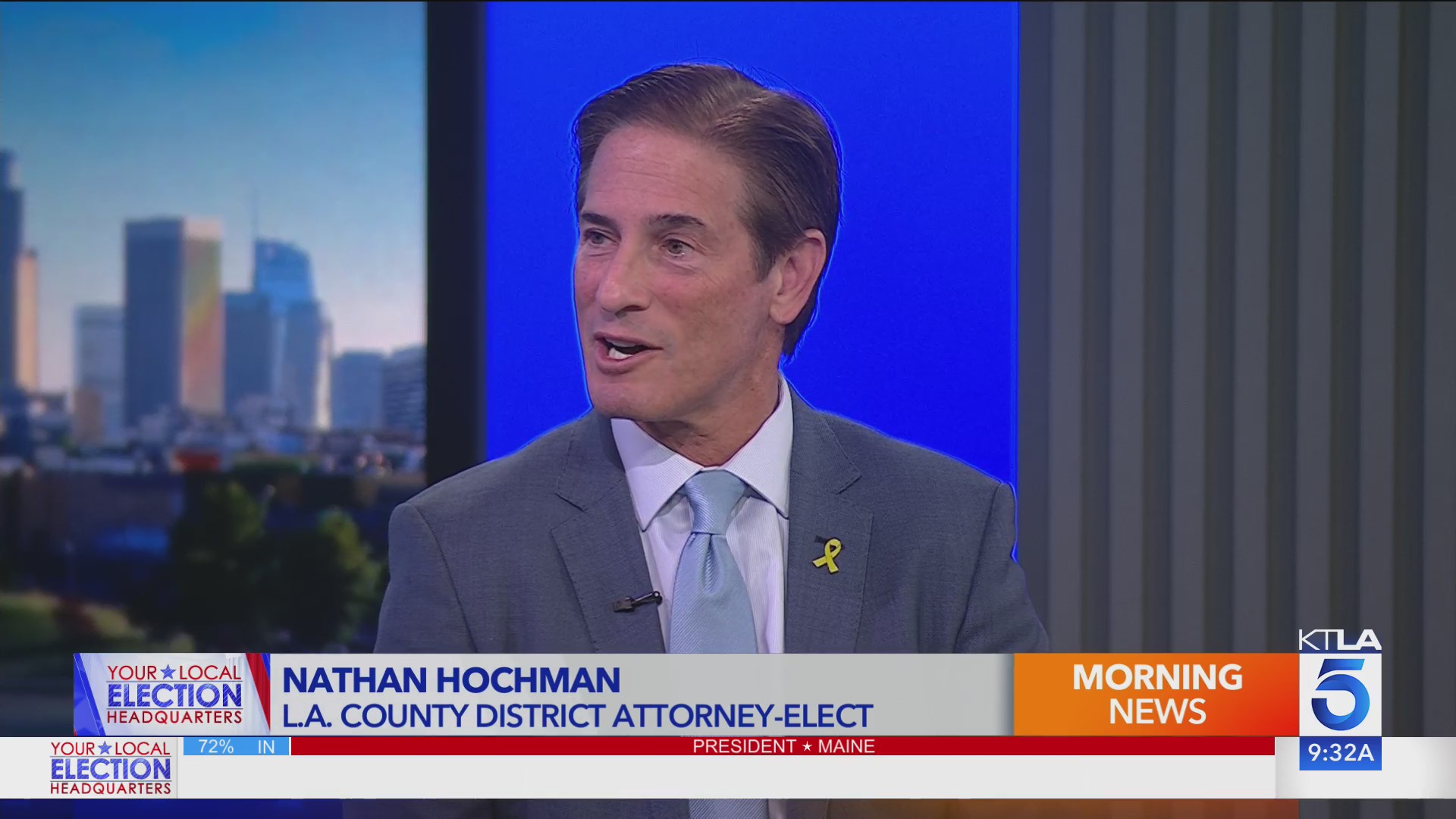 L.A. County DA-elect Nathan Hochman discusses Menendez brothers case, other issues – KTLA