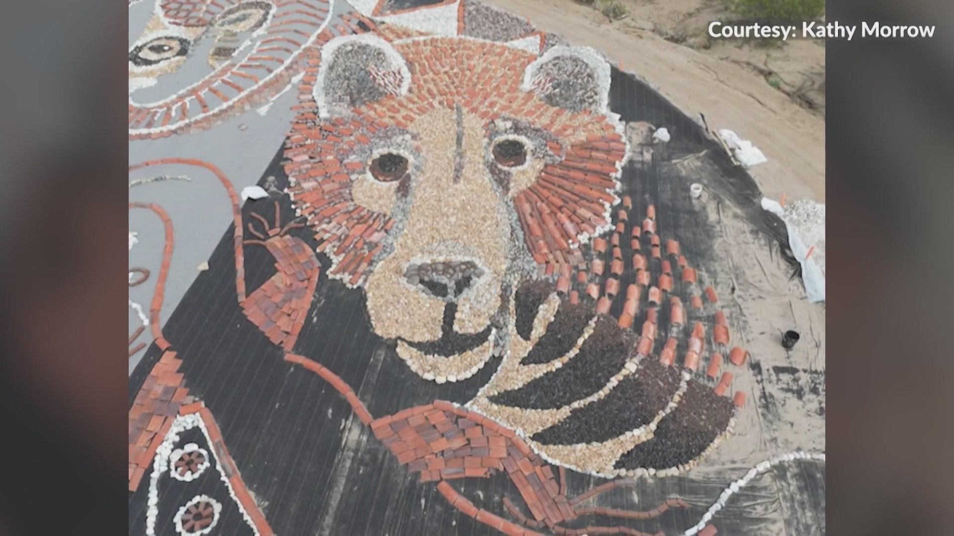 New Mexico artist completes rock project at NMSU golf course – KRQE ...
