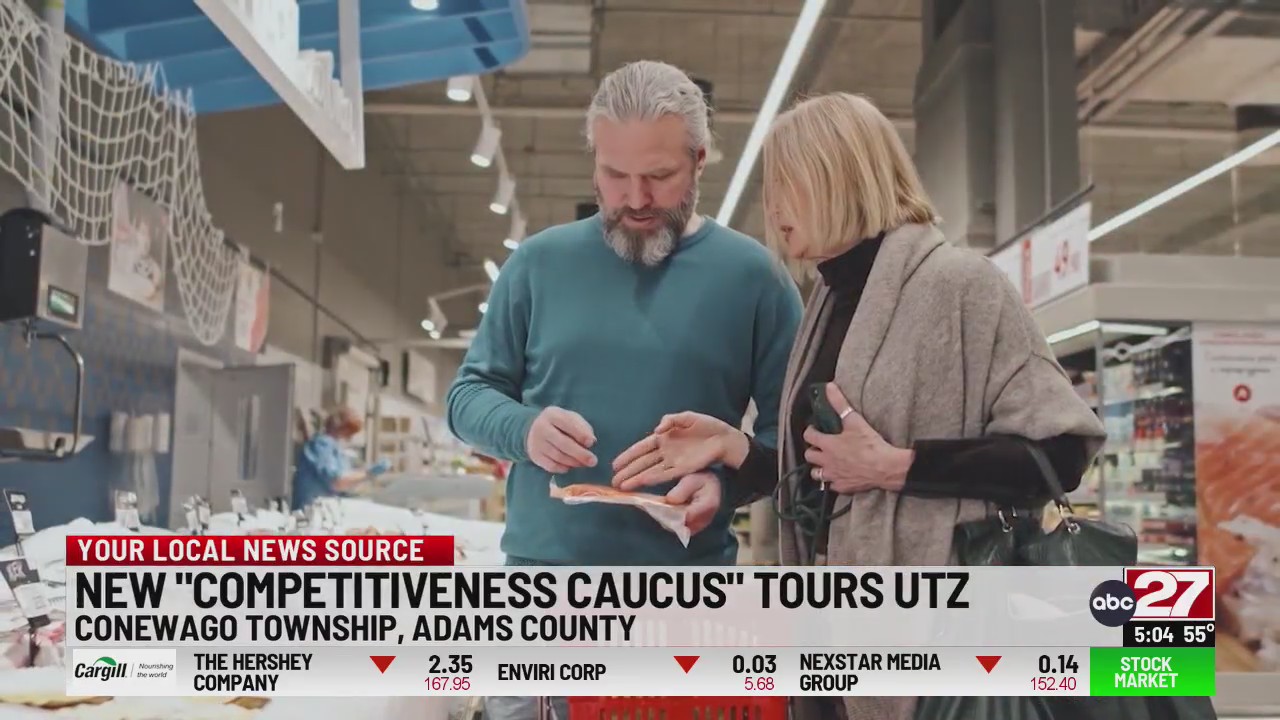 New “Competitive Caucus” tours Utz distribution center in York County ...