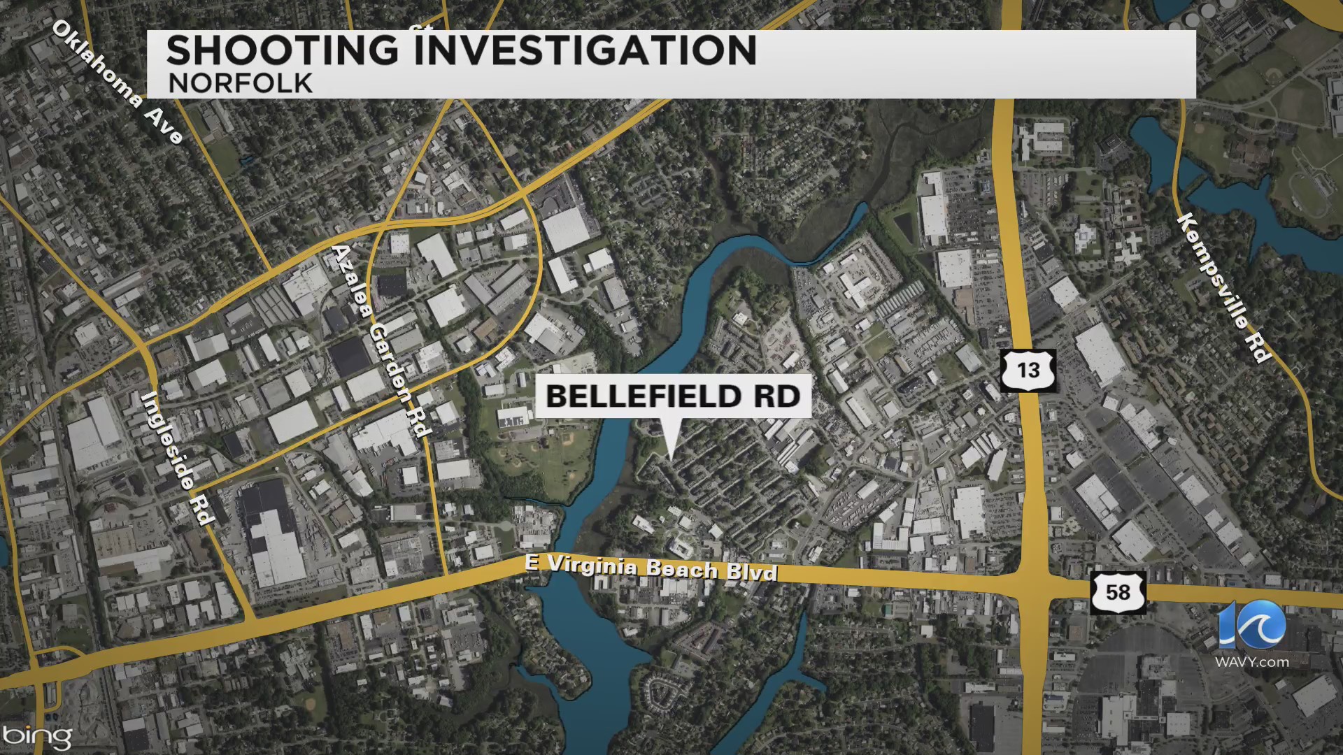 Norfolk Police respond to shooting on Bellefield Rd. – WAVY.com