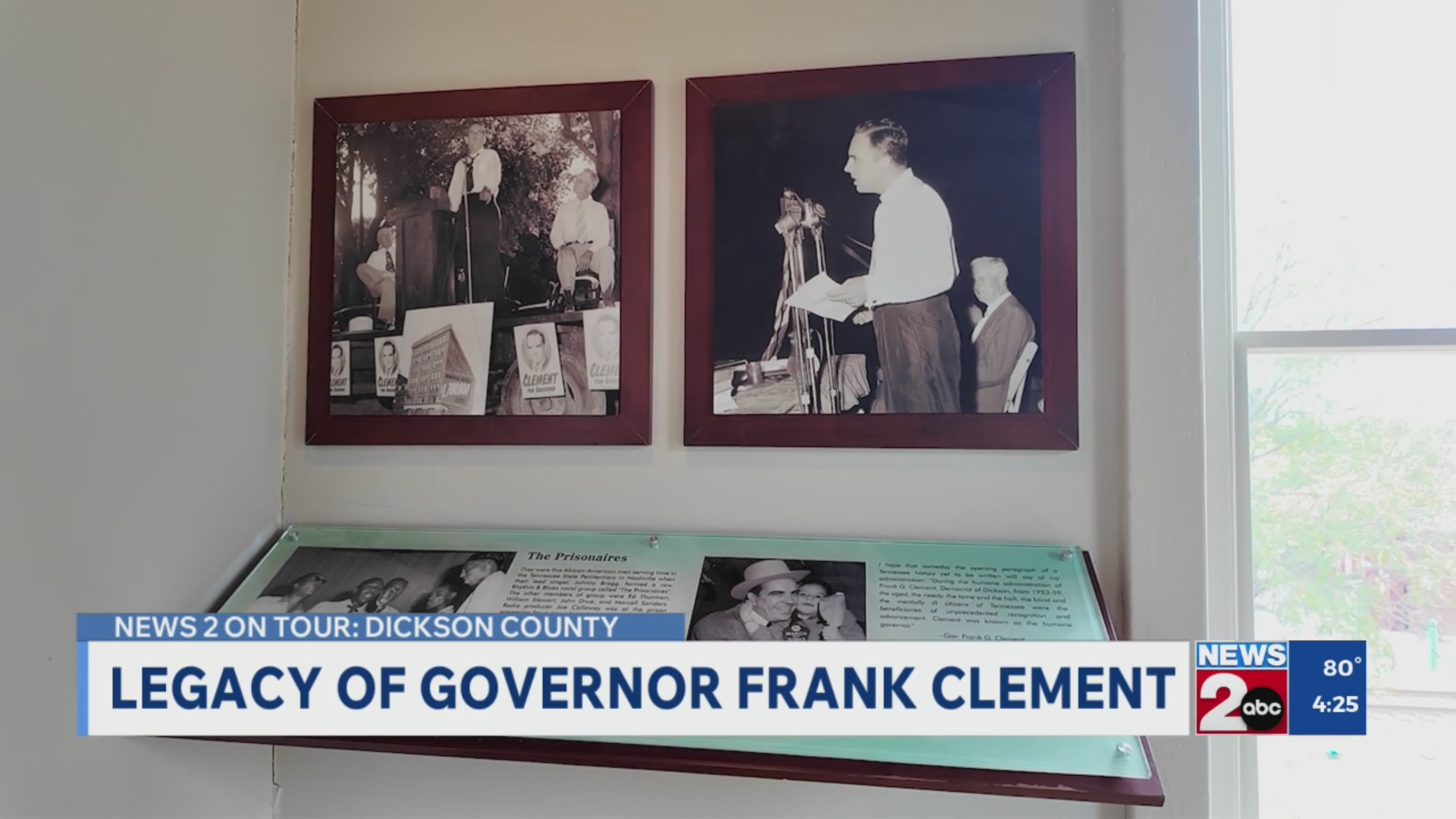 Legacy of former Tennessee Gov. Frank Clement – WKRN News 2