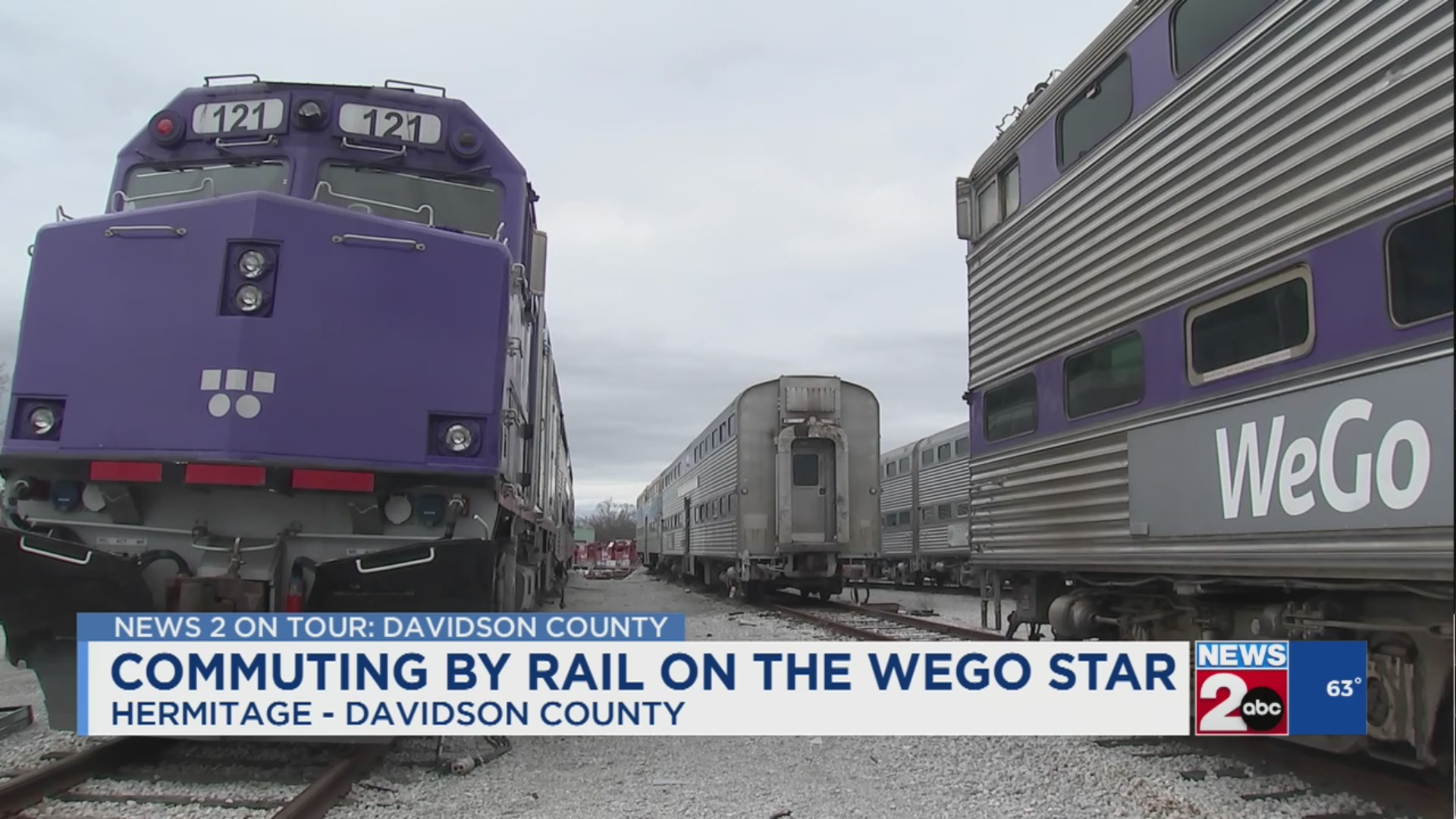 Commuting by rail on the WeGo Star – WKRN News 2