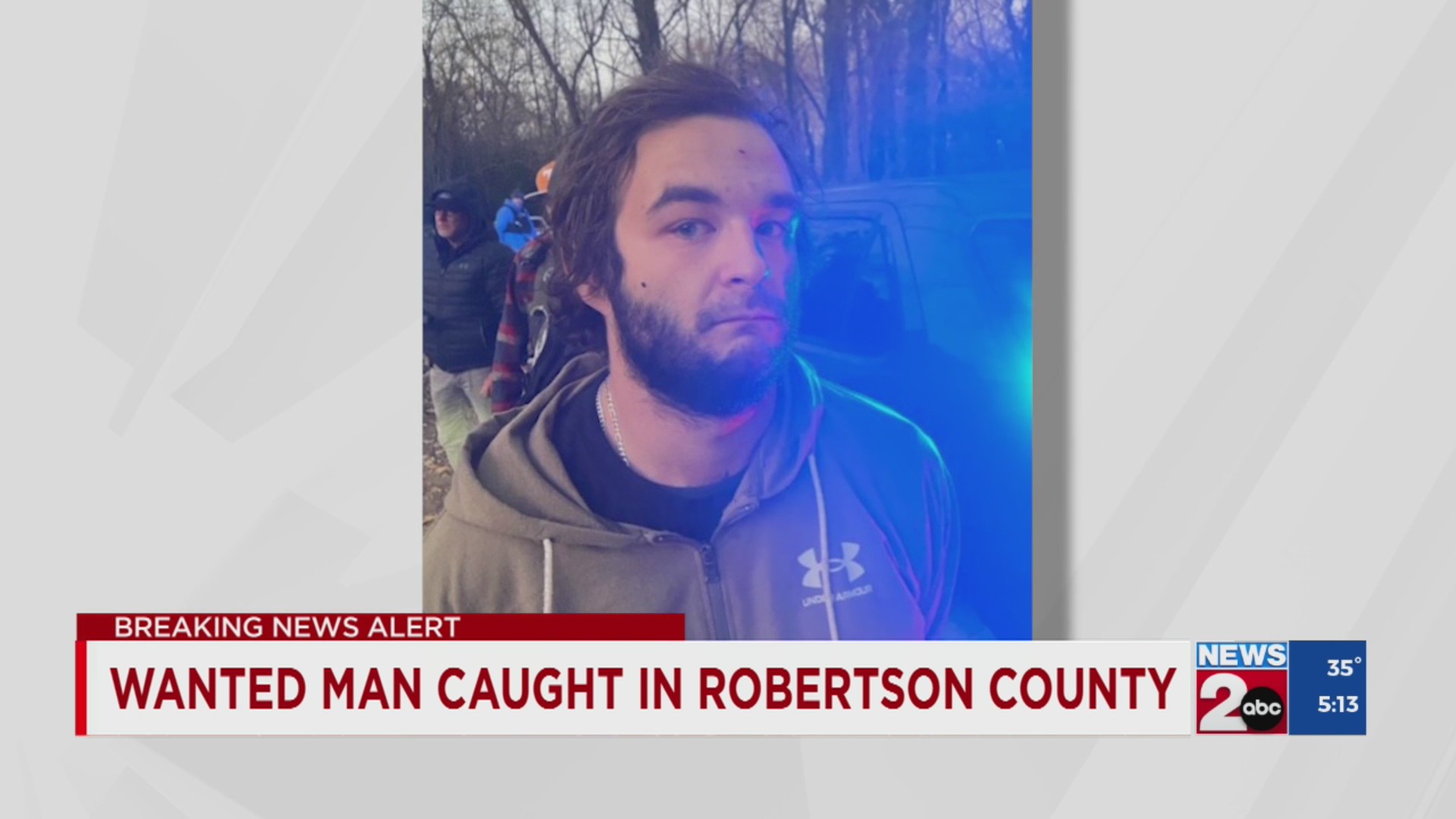 Wanted man caught in Robertson County – WKRN News 2