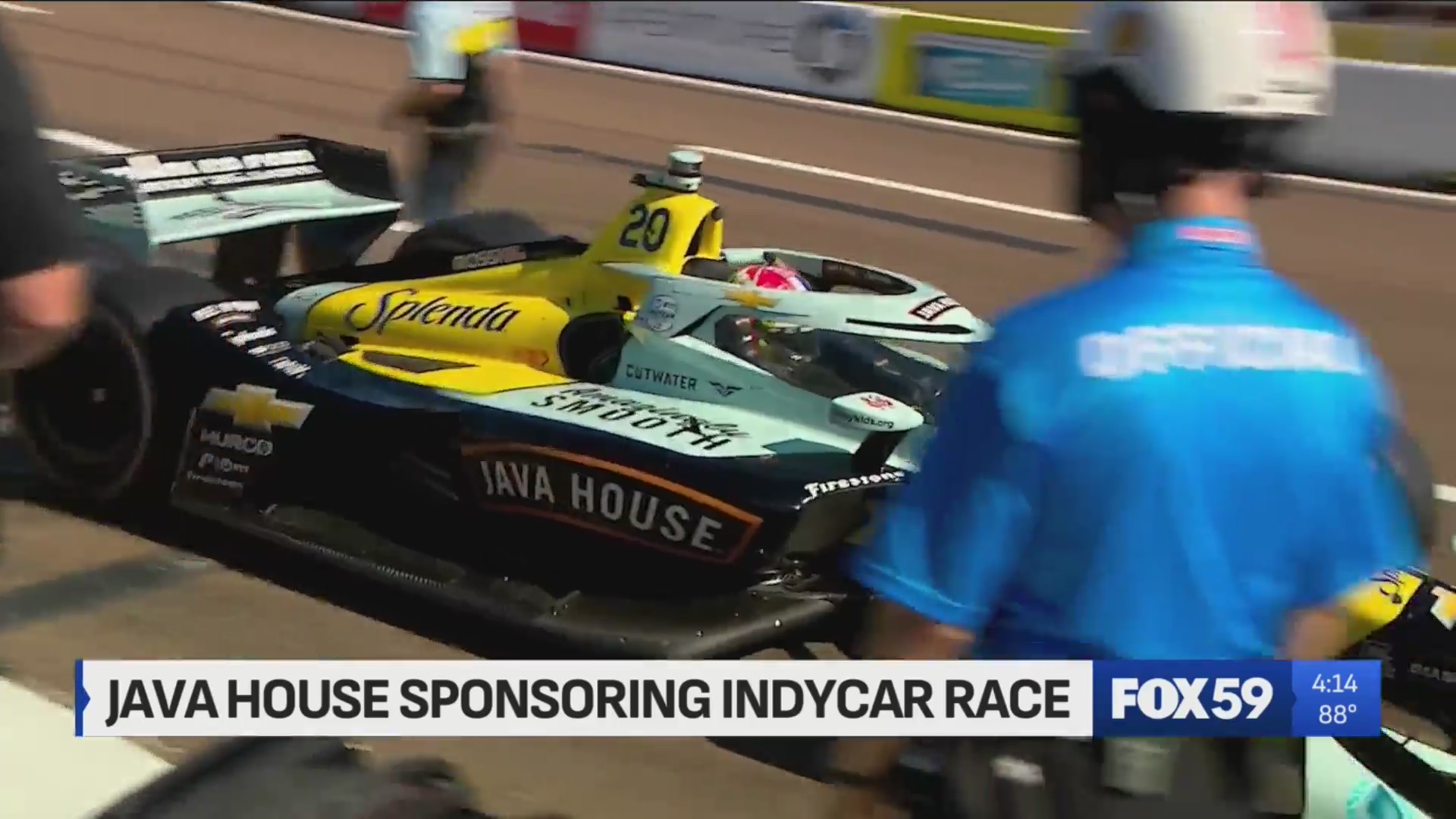 Indiana-based Java House sponsors IndyCar race – Fox 59