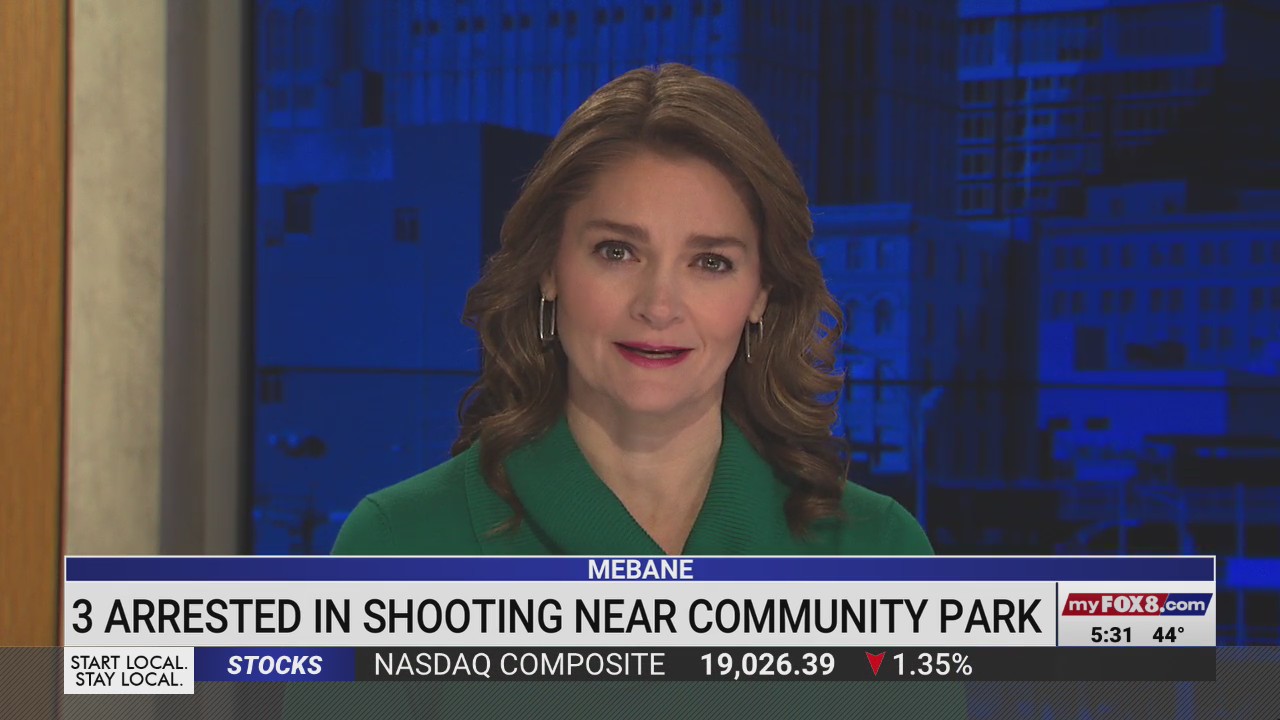 3 arrested after shots fired in Mebane near Community Park, police say ...