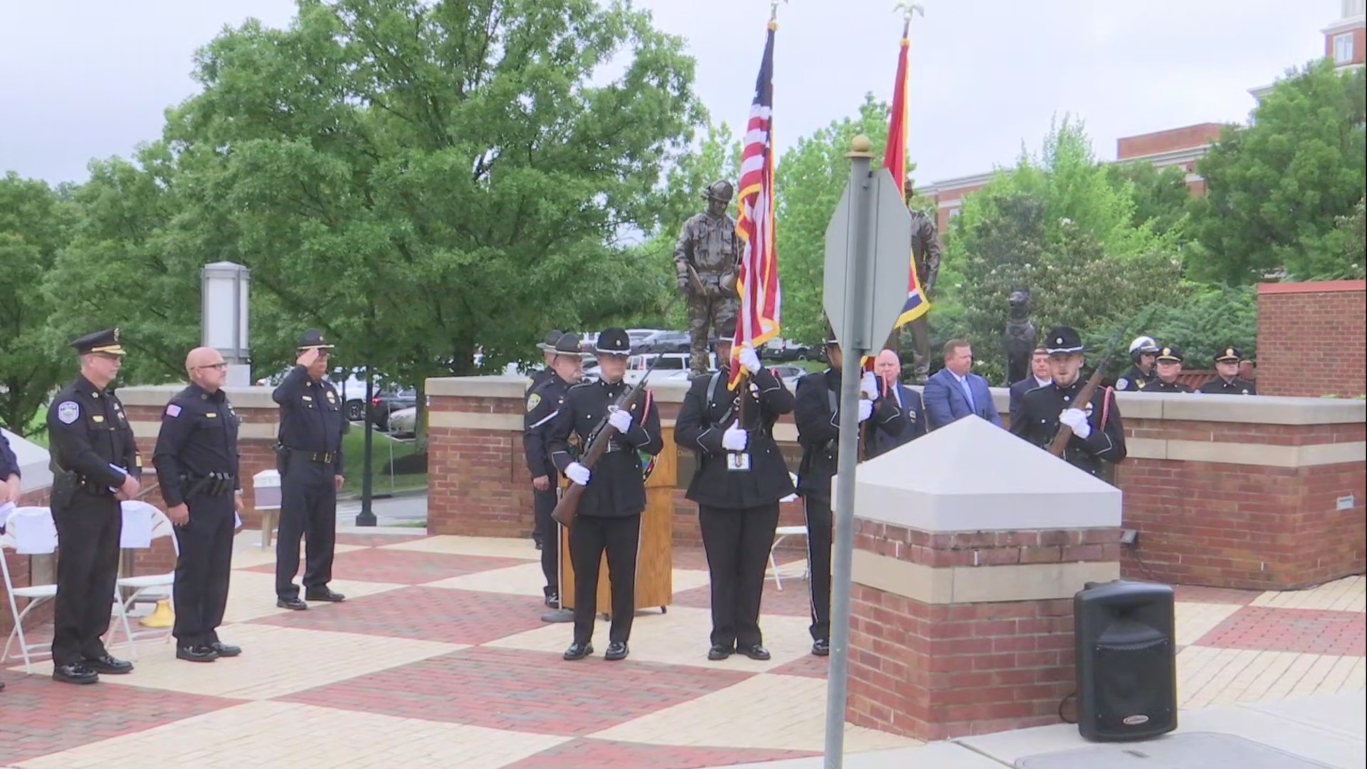 Maryville Police Dept. Peace Officers Memorial Day service 2024 – WATE ...