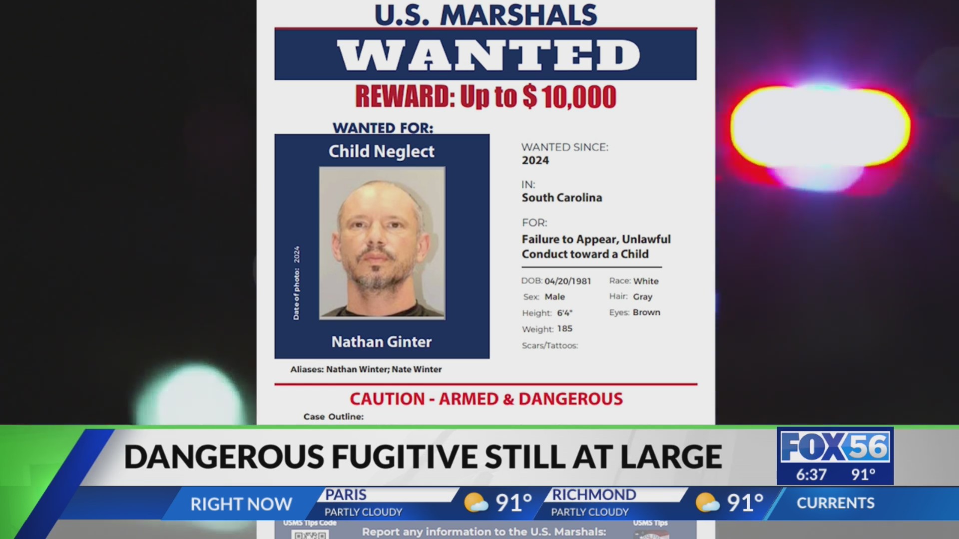 Who is Nathan Ginter? ‘Dangerous’ target of Harrison County search ...
