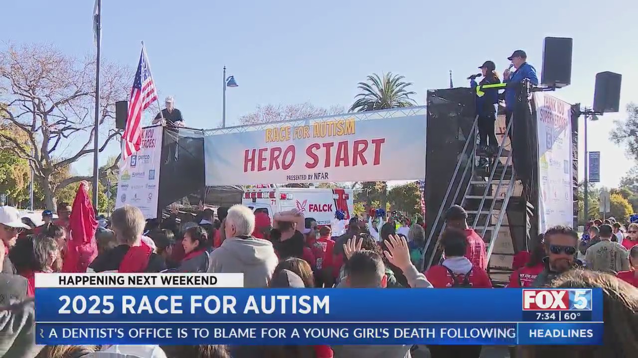 Race for Autism Superhero 5K – FOX 5 San Diego & KUSI News
