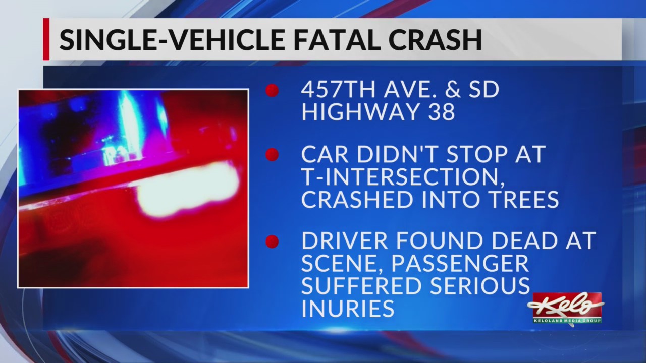 One dead, one hospitalized in Minnehaha county crash – KELOLAND.com