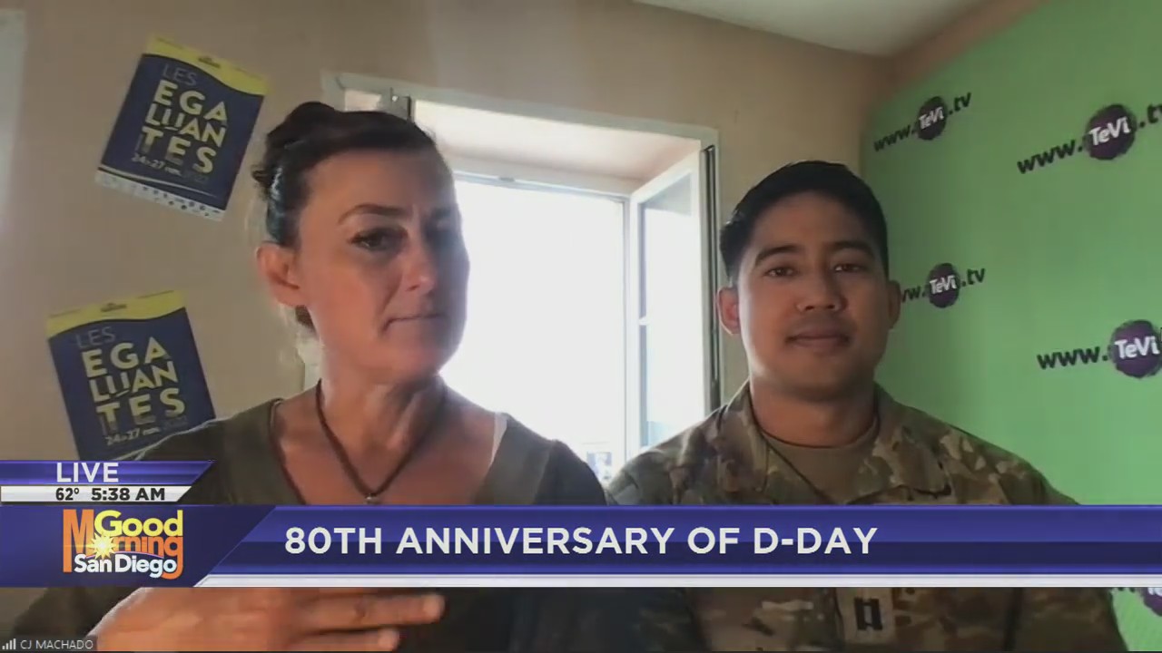 80th Anniversary of D-Day: Capt. Steve Nava and CJ Machado discuss film ...
