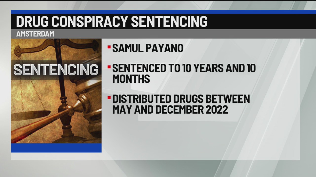 Drug conspiracy sentencing – NEWS10 ABC