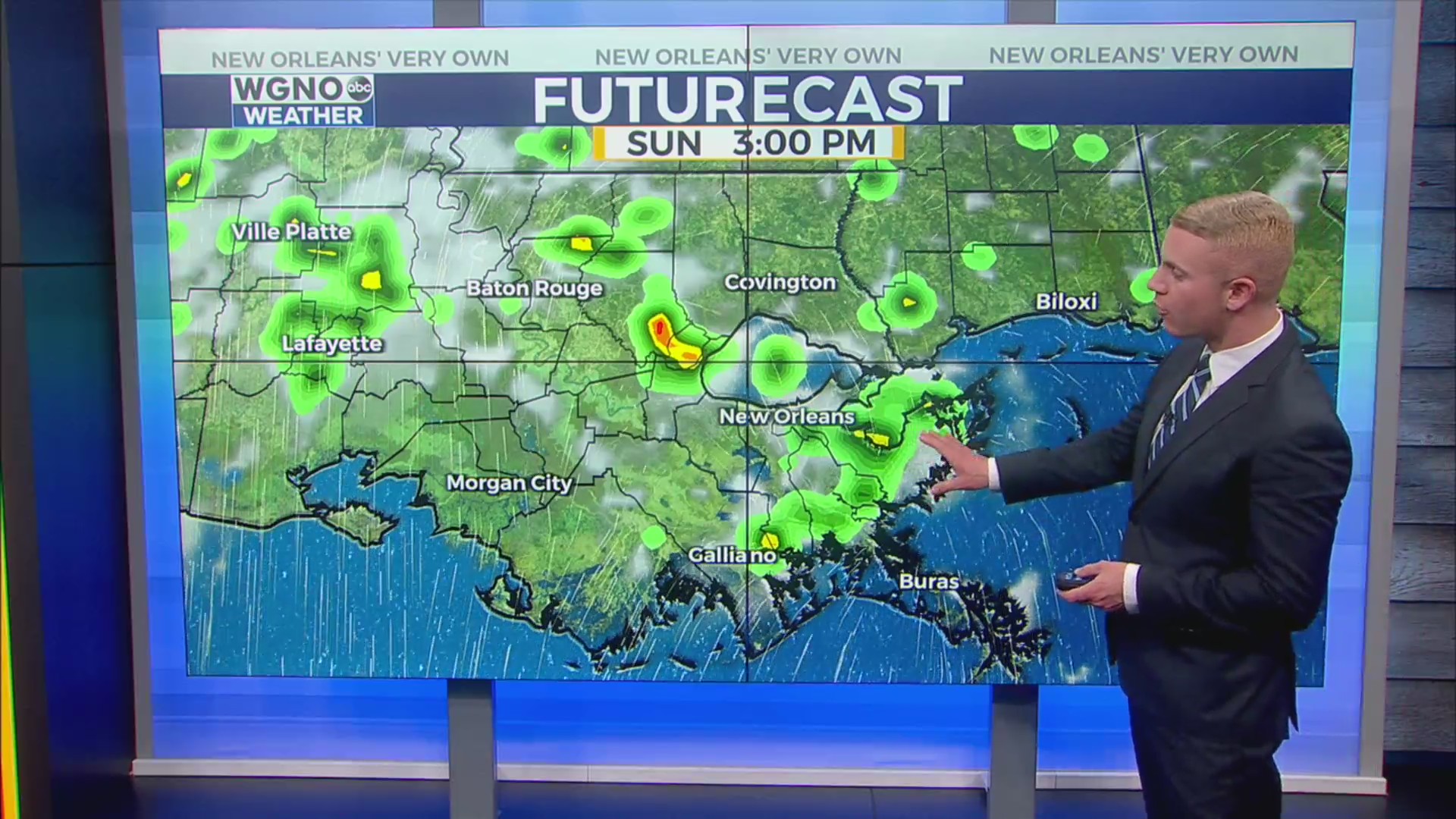 Rain chances decreasing as NOLA returns to normal summertime weather pattern – WGNO