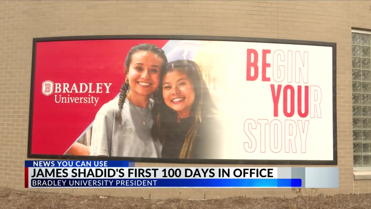 President James Shadid talks about first 100 days in office as head of ...