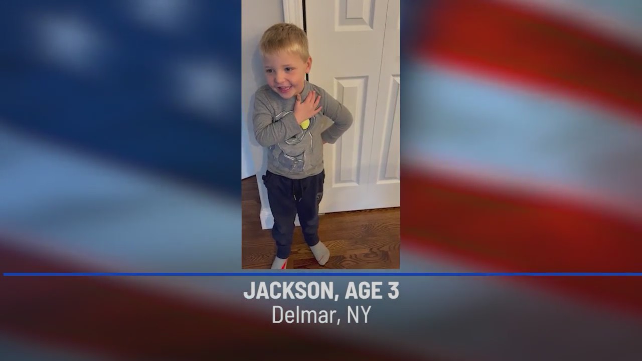 Jackson gives us our daily pledge of allegiance – NEWS10 ABC