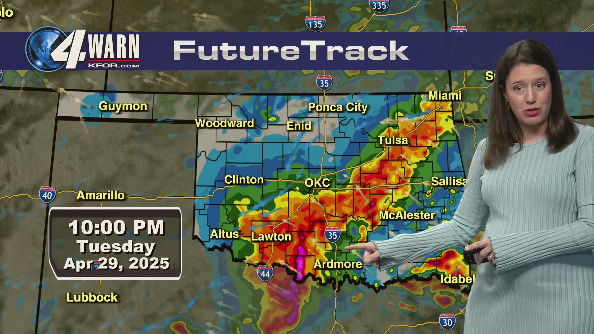 Emily Sutton details the severe weather and flooding threat through ...