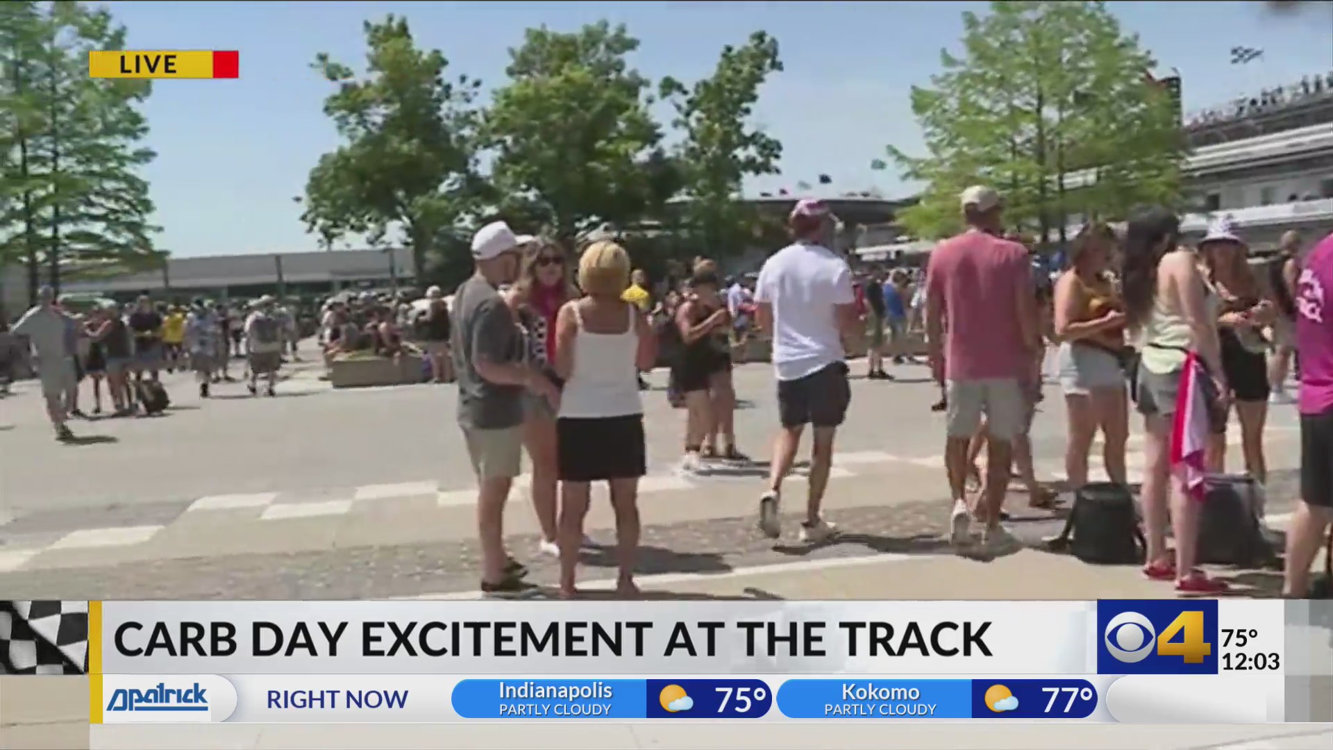 Carb Day Excitement at the Track and Indy 500 Traditions – WTTV CBS4Indy