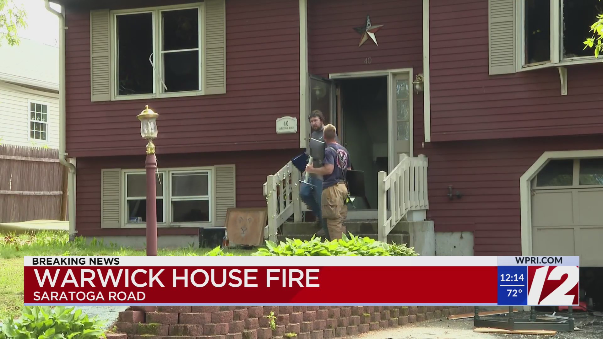 No one injured in Warwick house fire – WPRI.com