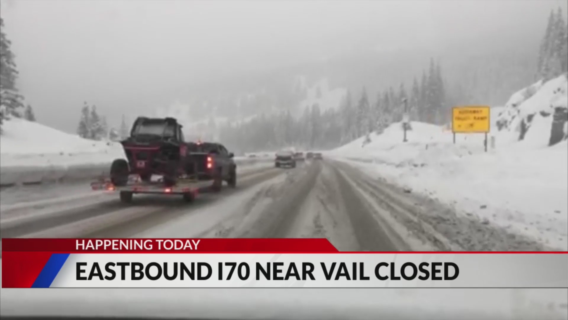 Eastbound I-70 near Vail to close Tuesday – FOX31 Denver