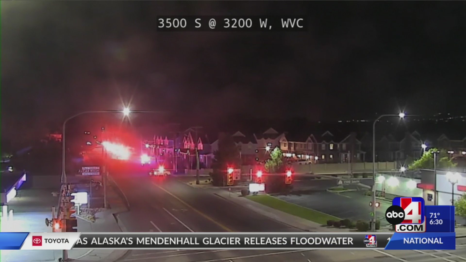 West Valley City house fire displaces three people – ABC4 Utah