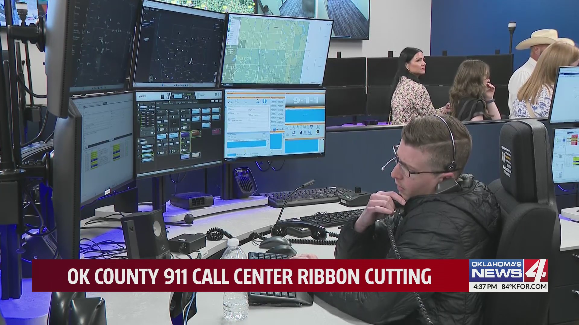 OK County 911 Call Center ribbon cutting – KFOR.com Oklahoma City
