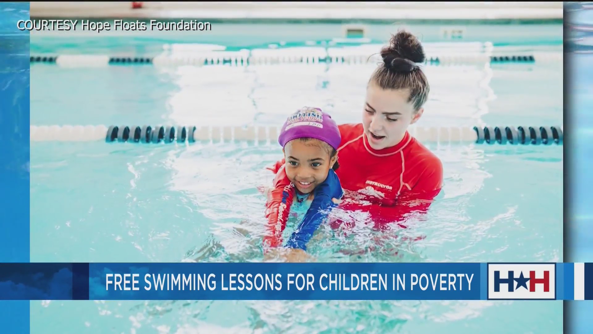 FREE swimming lessons for children in poverty | Houston Happens – CW39 ...