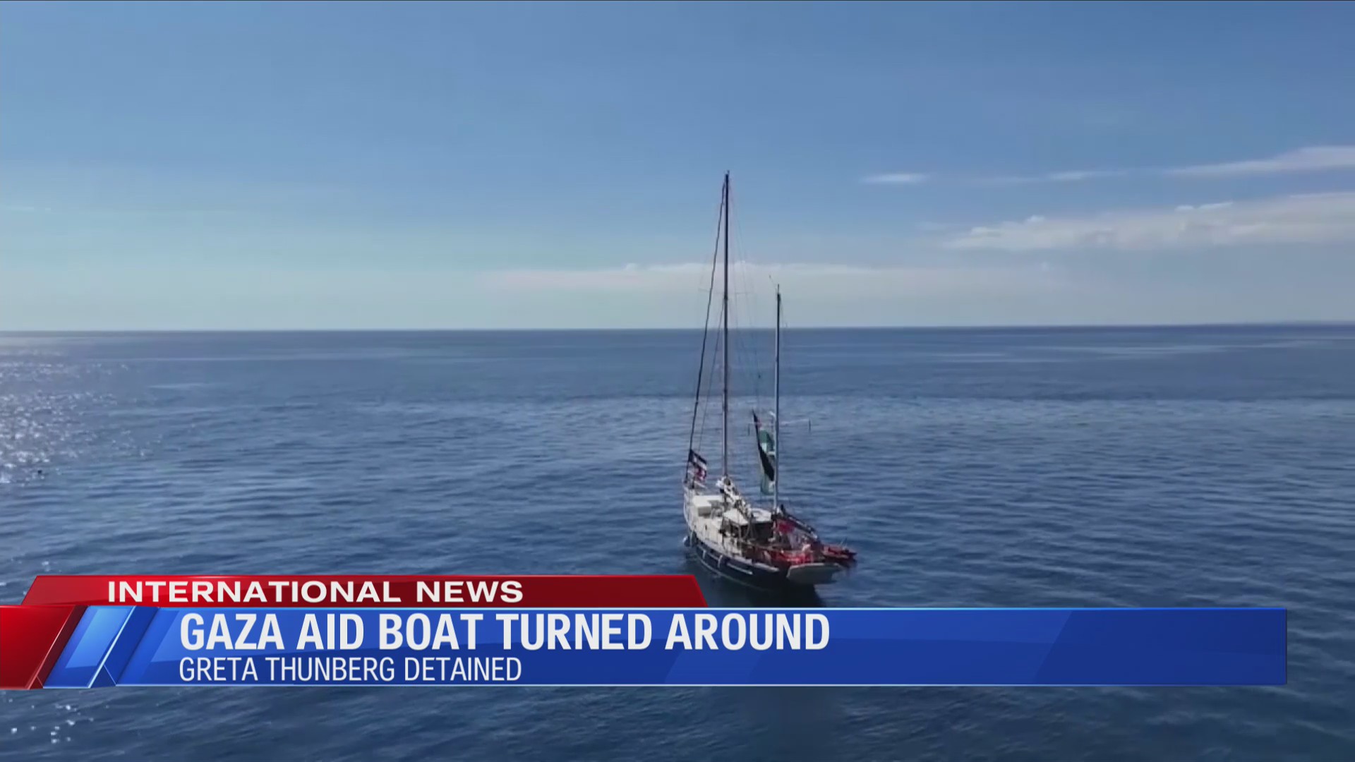 Gaza aid boat turned around – WFXRtv