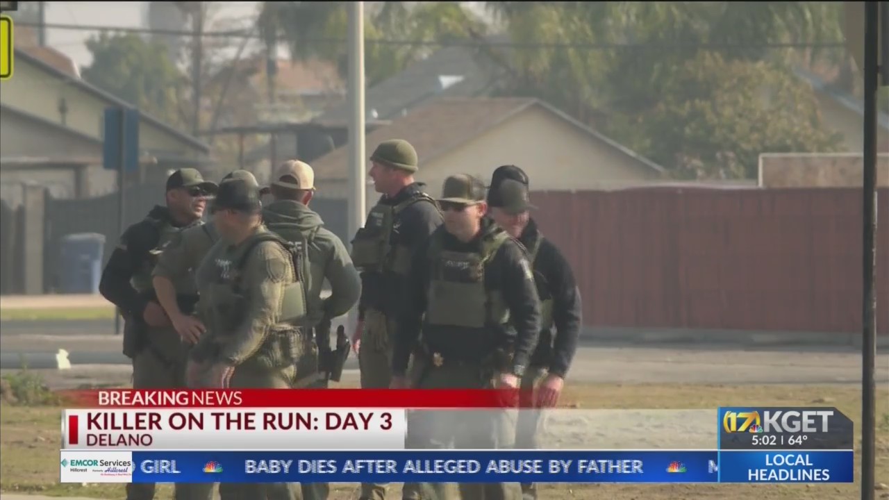 Day 3 of the manhunt searching for an escaped inmate in Delano – KGET ...
