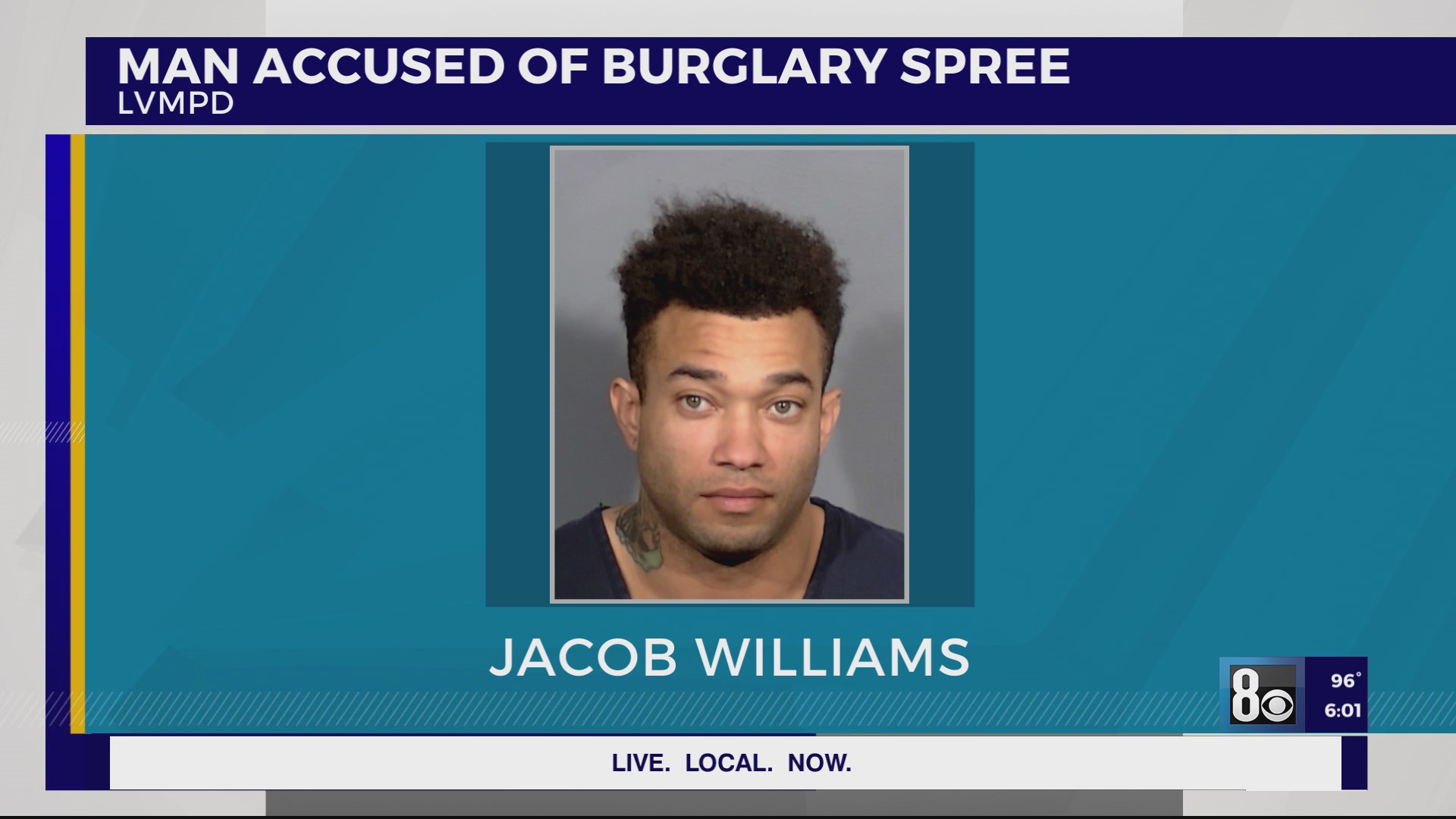 Man accused in Las Vegas burglary spree targeted mostly restaurants ...