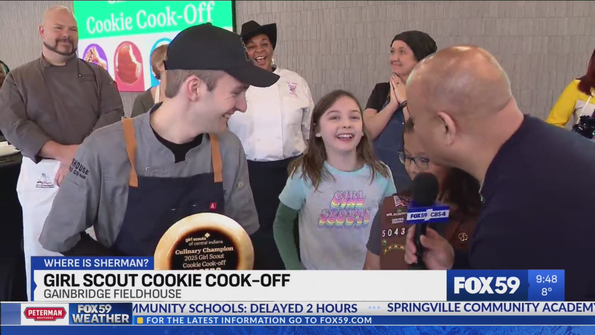 Where Is Sherman: Girl Scout Cookie Cook-Off, Part 3 – Fox 59