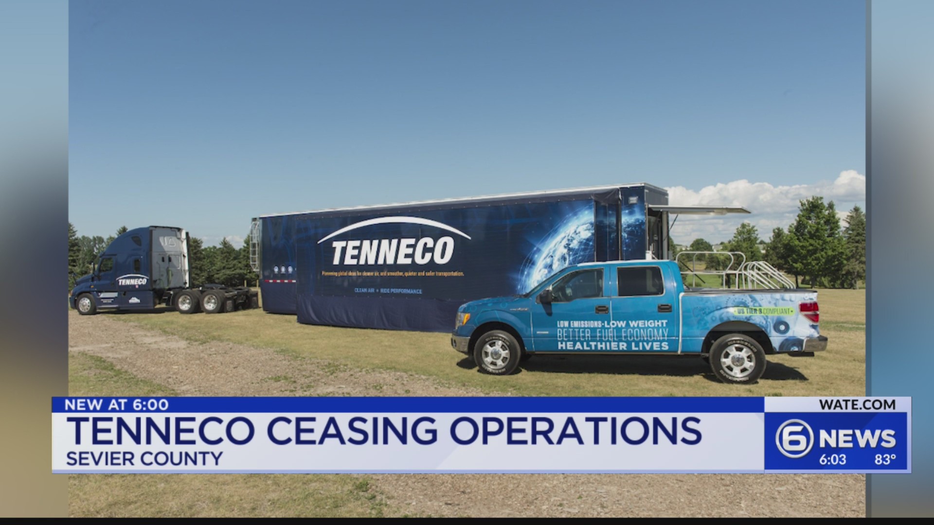 Sevier County: Tenneco stopping operations at Sevierville location ...