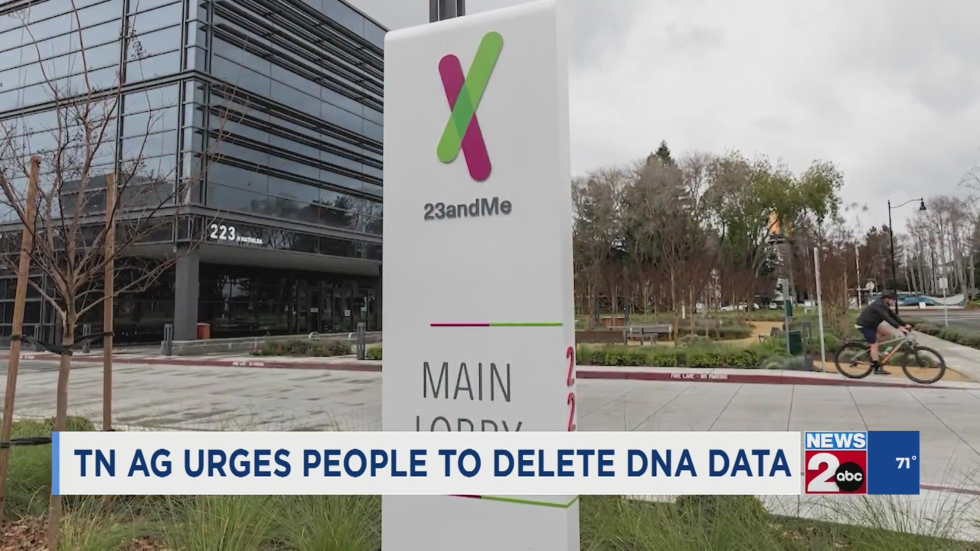 State AG reminds Tennesseans of their right to delete 23andMe data ...