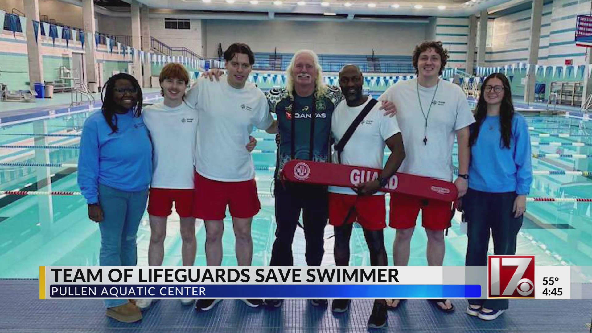 Team of Raleigh lifeguards save swimmer – CBS17.com