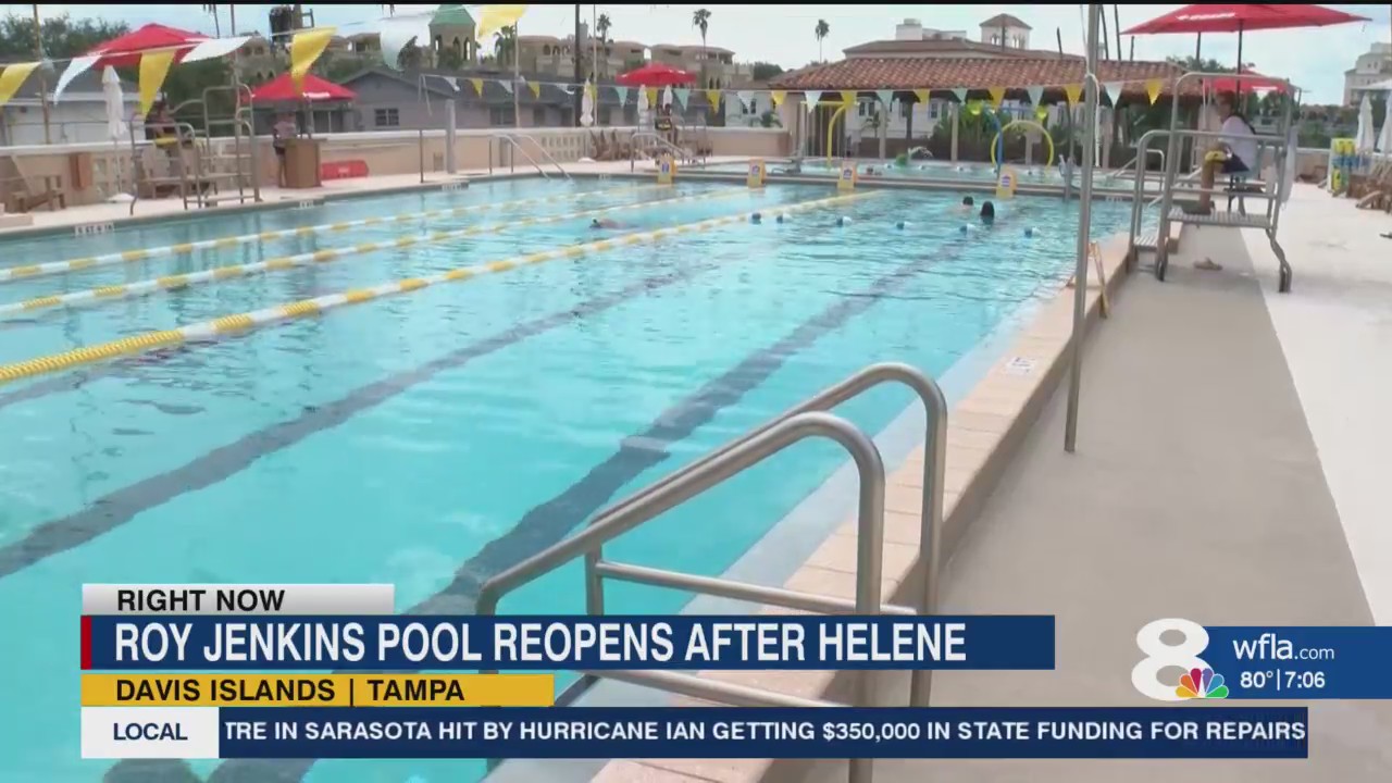 Roy Jenkins Pool reopens after severe damage from hurricanes – WFLA