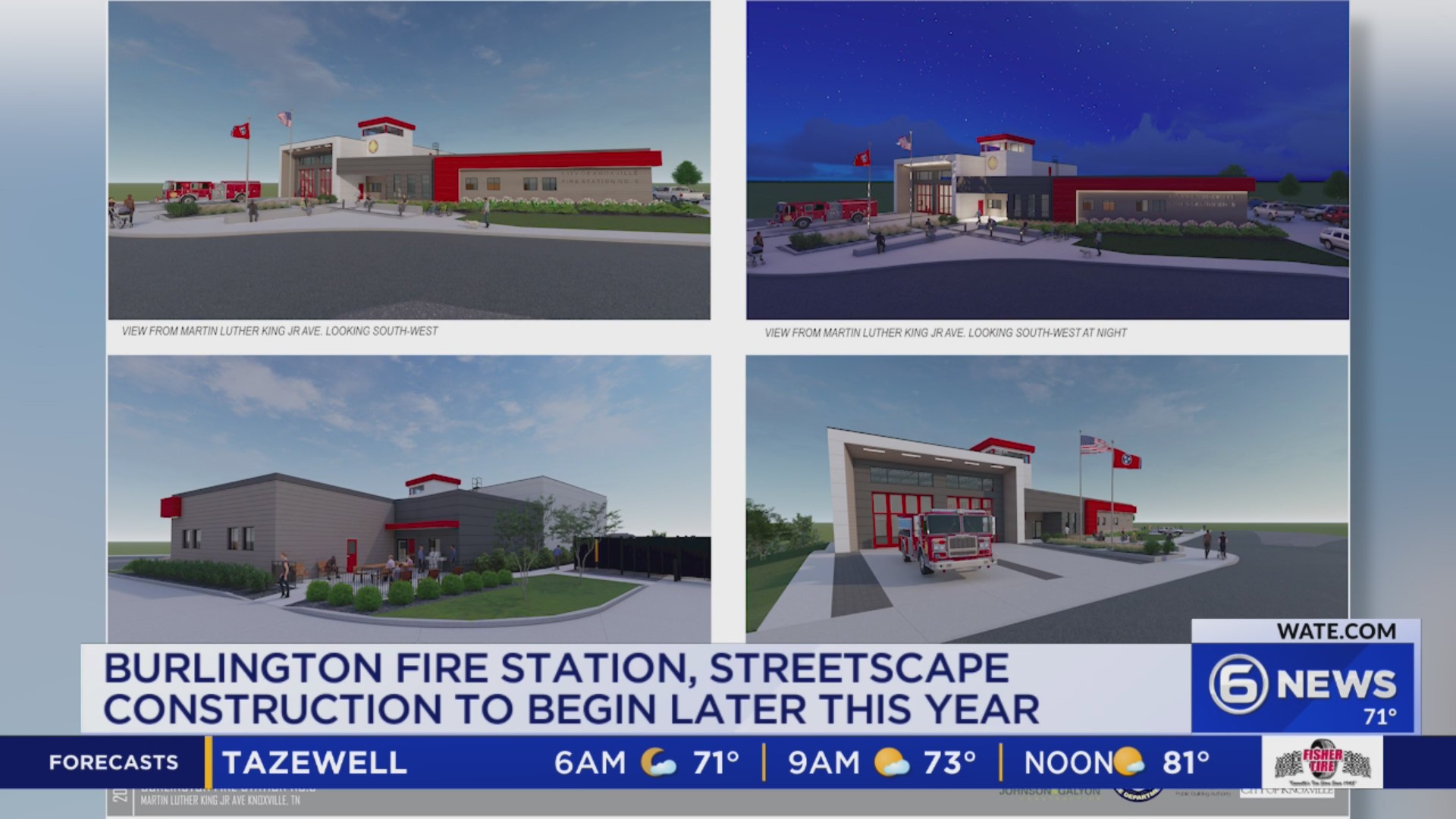 Renderings released of new Burlington Fire Station in Knoxville – WATE ...
