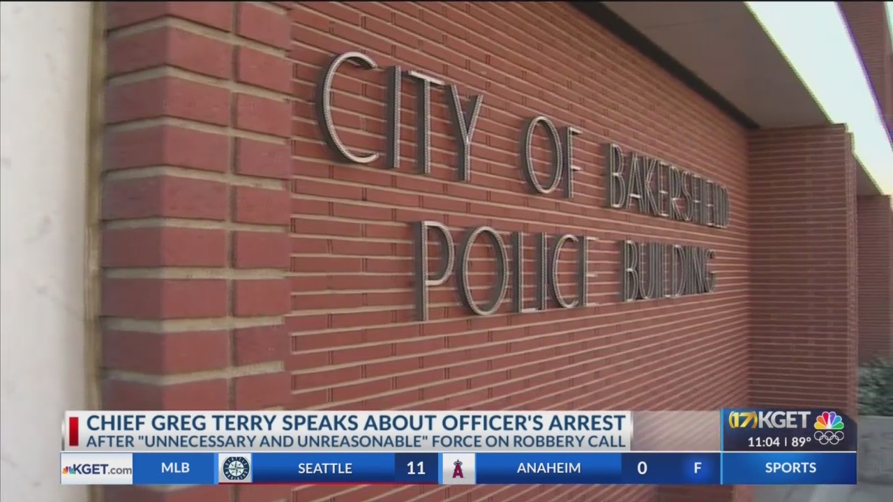 BPD chief Greg Terry speaks about recent officer arrest – KGET 17