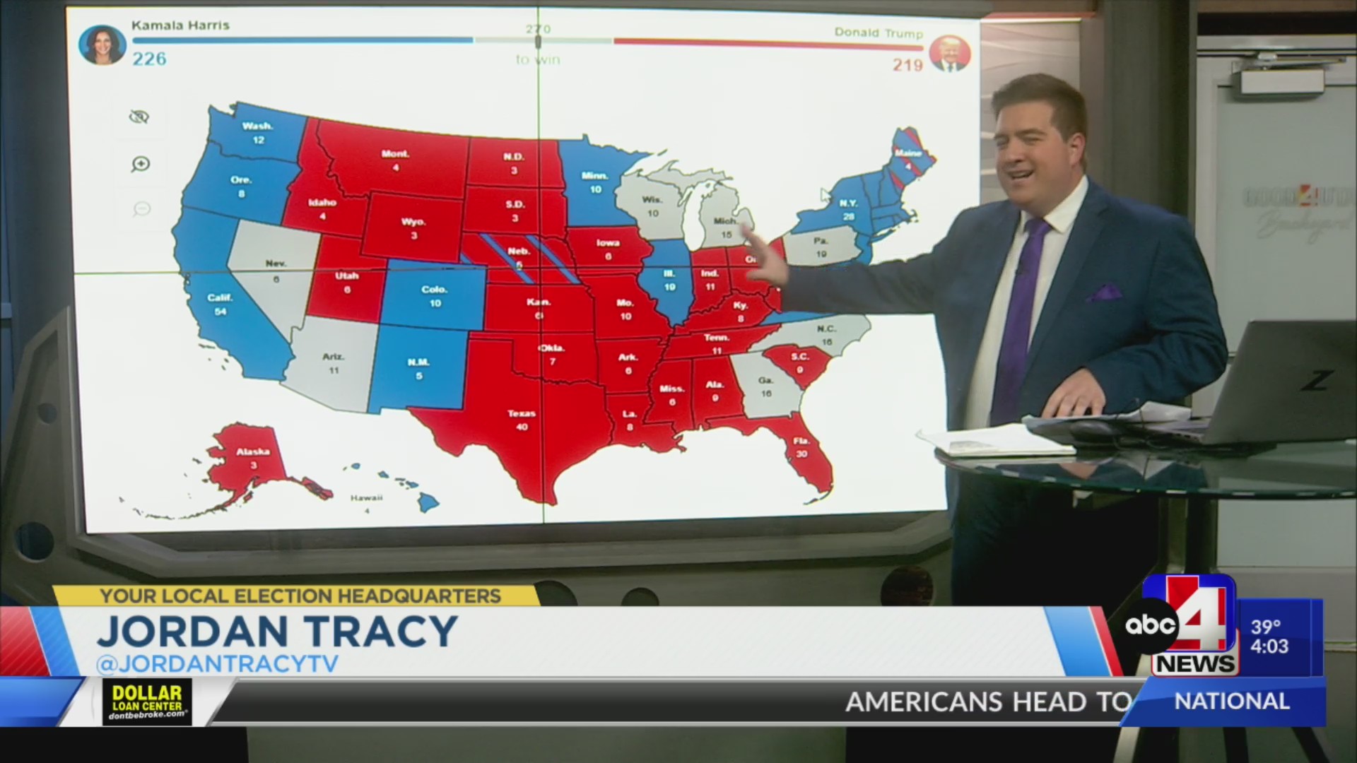 A look at the presidential election on a national scale with Jordan ...