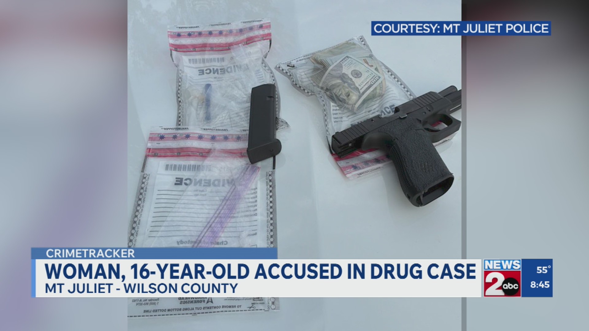 2 arrested after drugs, gun found during traffic stop in Mt. Juliet ...