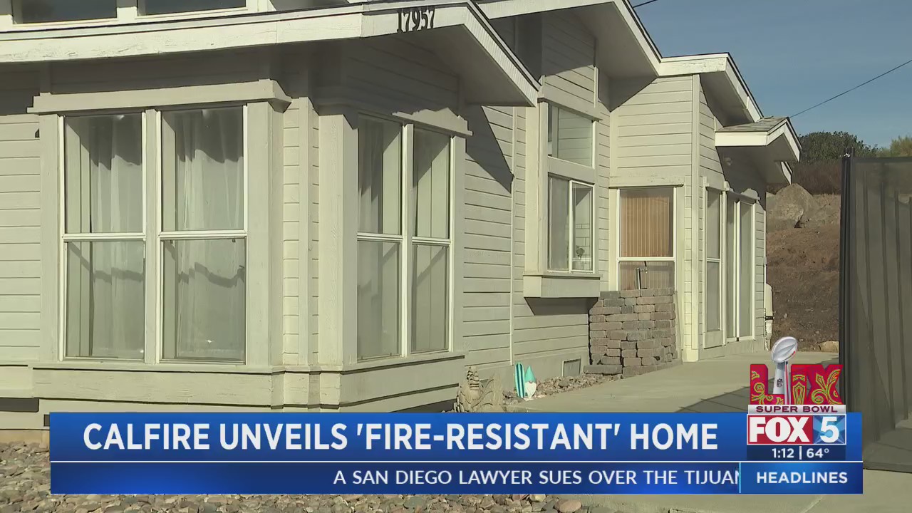 CalFire unveils ‘fire-resistant’ home design – FOX 5 San Diego & KUSI News