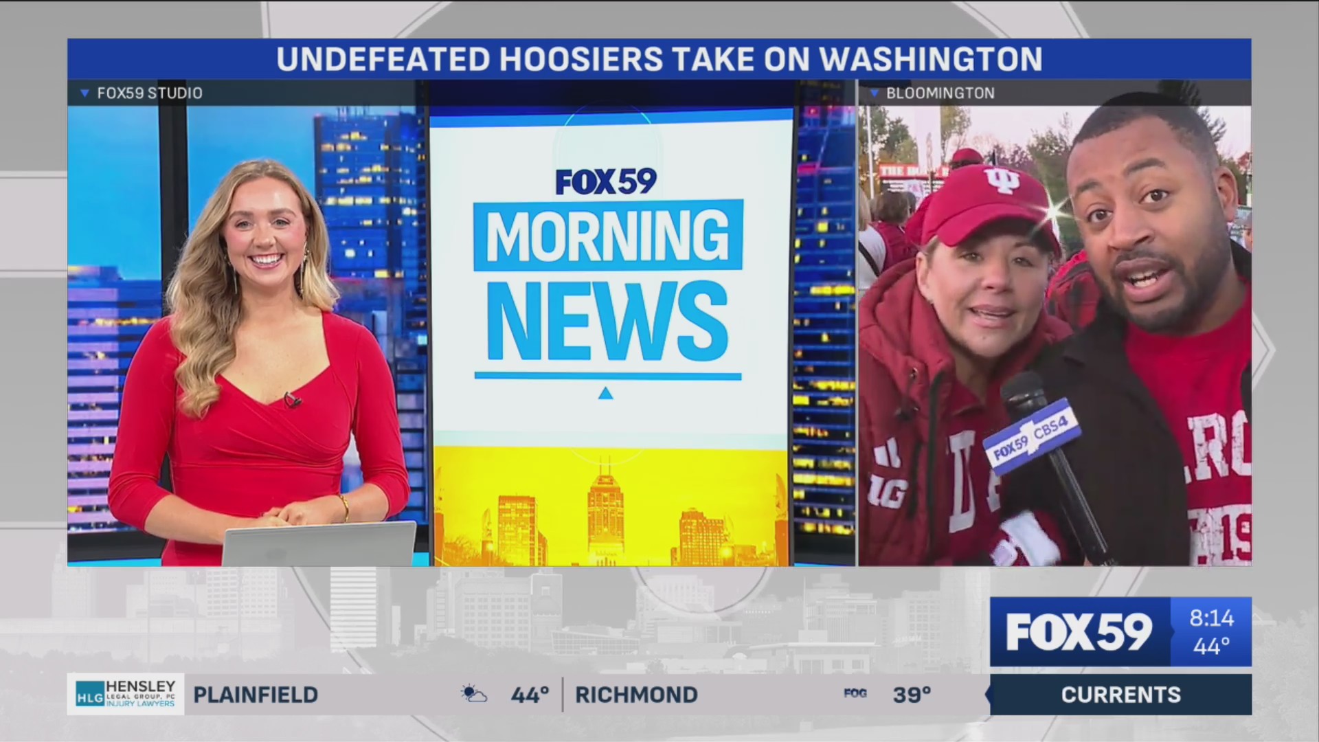 FOX59’s Charles Benberry finds Angela Ganote in Bloomington – Fox 59