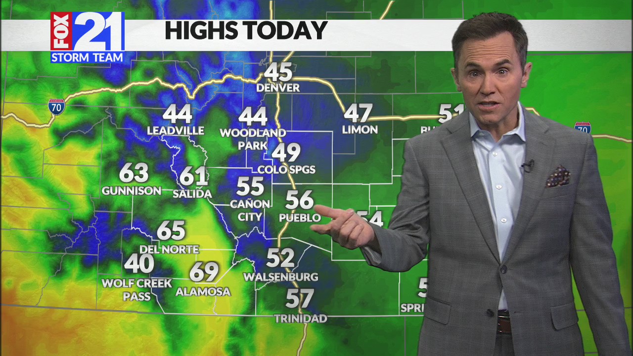 Storm Team Forecast – Thursday, April 18, 2024 – FOX21 News Colorado