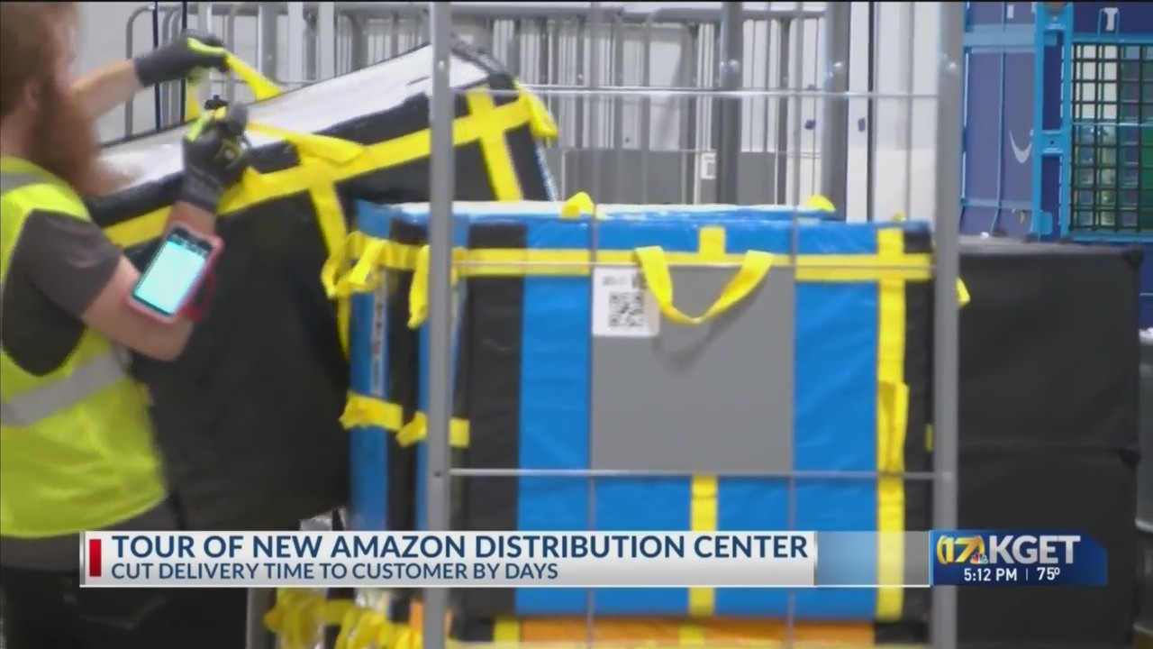 Tour of new Amazon distribution center – KGET 17 News